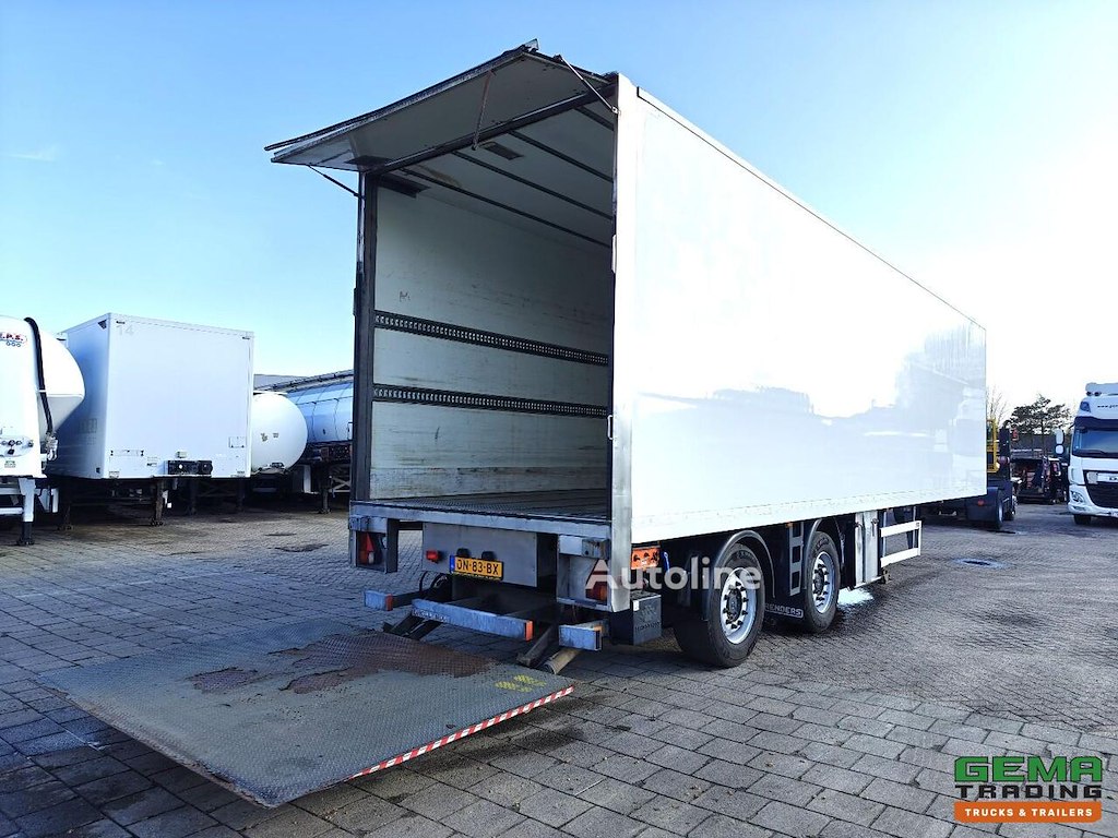 Renders ROC 12.18 2-axle SAF - CITY 11.3m insulated box - steering axle furgon poluprikolica