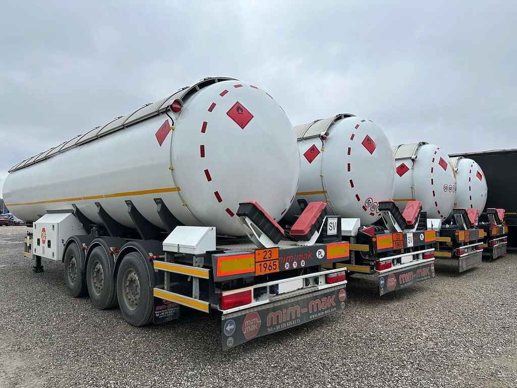 Mim-Mak MM312 / 4 gas tank semi-trailers poluprikolica cisterna za gas