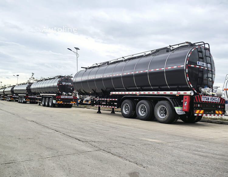 Nova Titan Bitumen Asphalt Tanker Truck Trailer for Sale in Ghana cisterna za bitumen