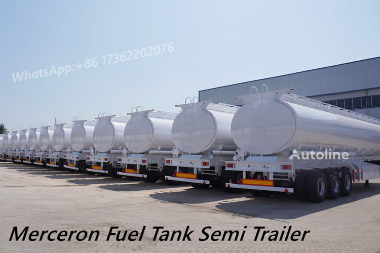 Nova New 45000 Lites Fuel Tank Semi Trailer 3 Axle 5 Compartments cisterna za goriva i maziva