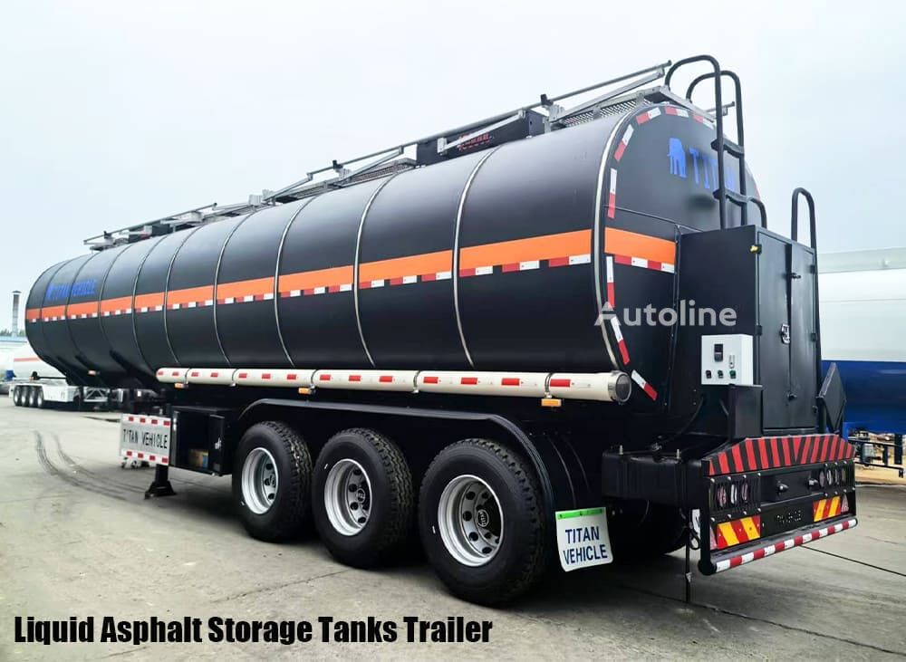 Nova Titan Hot Oil Asphalt Tanker Trailers for Sale cisterna za bitumen