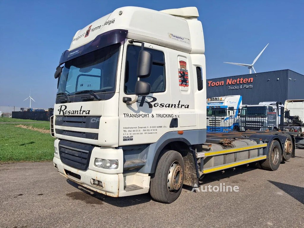 DAF CF 85.410 SSC 6x2 * Manual * Euro 5 vozilo za prevoz kontejnera