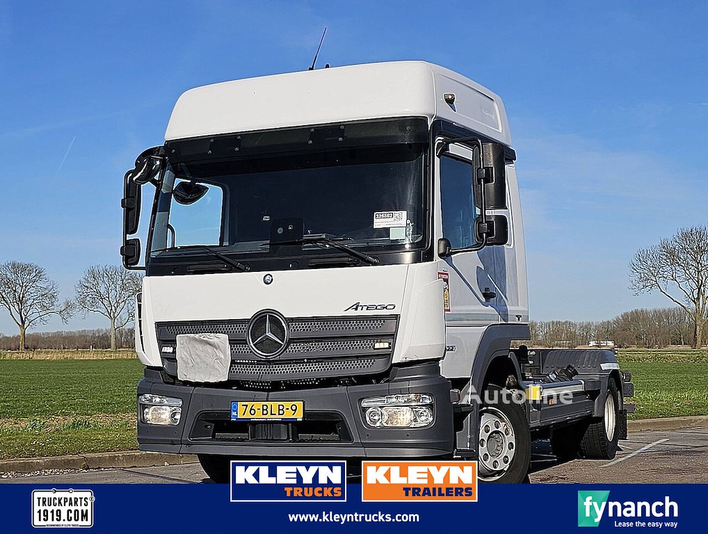 Mercedes-Benz ATEGO 1221 WB 356 AIRCO ADR vozilo za prevoz kontejnera