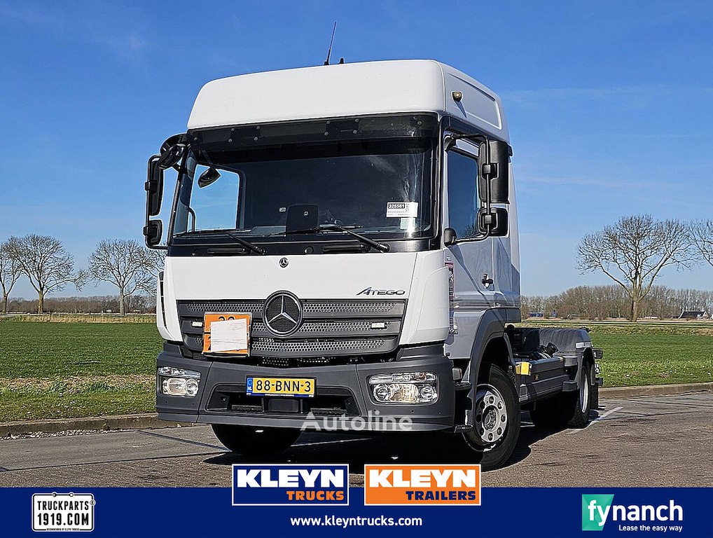 Mercedes-Benz ATEGO 1221 WB 356 ADR AIRCO vozilo za prevoz kontejnera