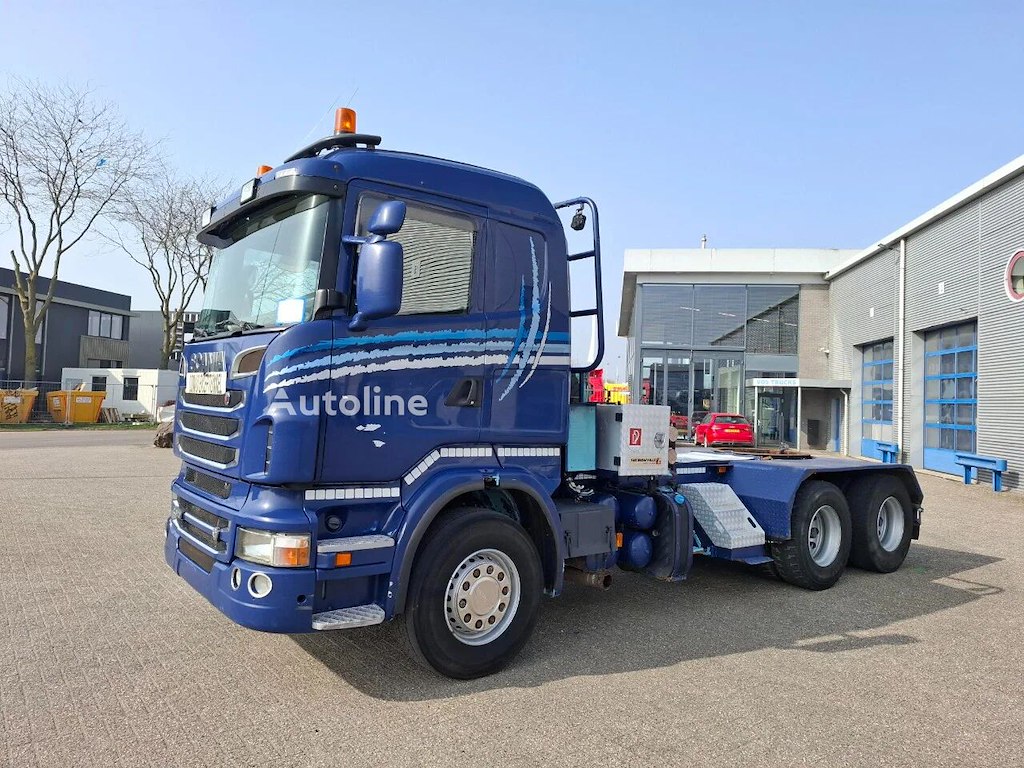 Scania R620-V8 / 6X4 / RETARDER / HYDRAULICS / SMART TACHO / LEATHER / kamion za prevoz drva