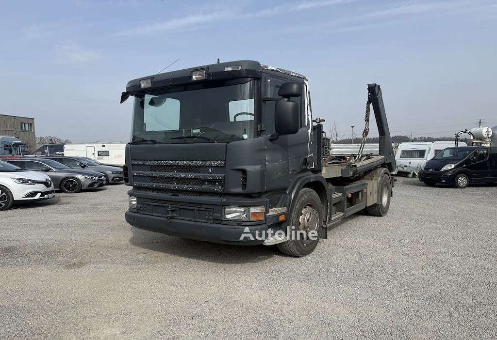 Scania 589 P 114 kamion autopodizač kontejnera