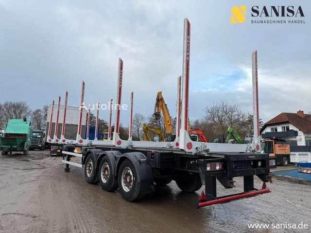 Pavic HTS 24/Holztransporter/12x Rungen/Lift poluprikolica za prevoz drva