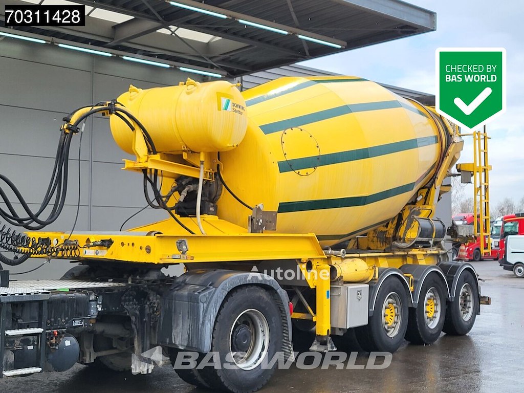 Mol MO4DAST3 Concrete Lift Axle poluprikolica betonska mešalica