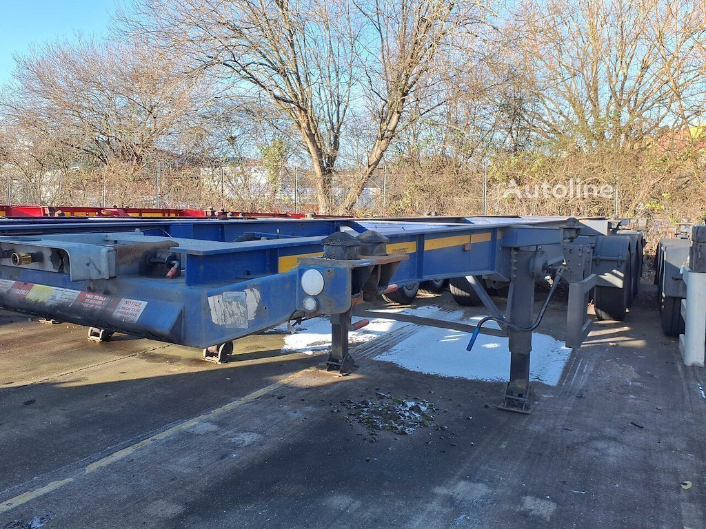 Dennison Trailer Chassis Sliding Bogie 2x 20', 30', 40' and 45' poluprikolica-šasija