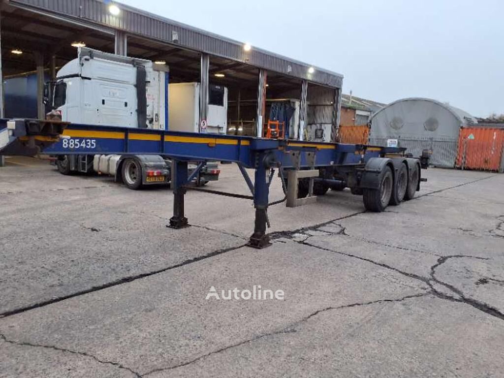 Dennison Trailer Chassis Sliding Bogie 2x 20', 30', 40' and 45' poluprikolica-šasija
