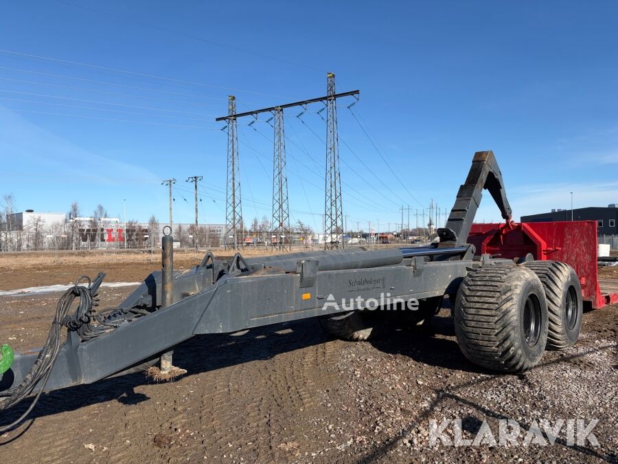 Prodaje se Bigab Lastväxlarvagn Bigab 20t med maskinflak och schaktflak prikolicu kiper na aukciji