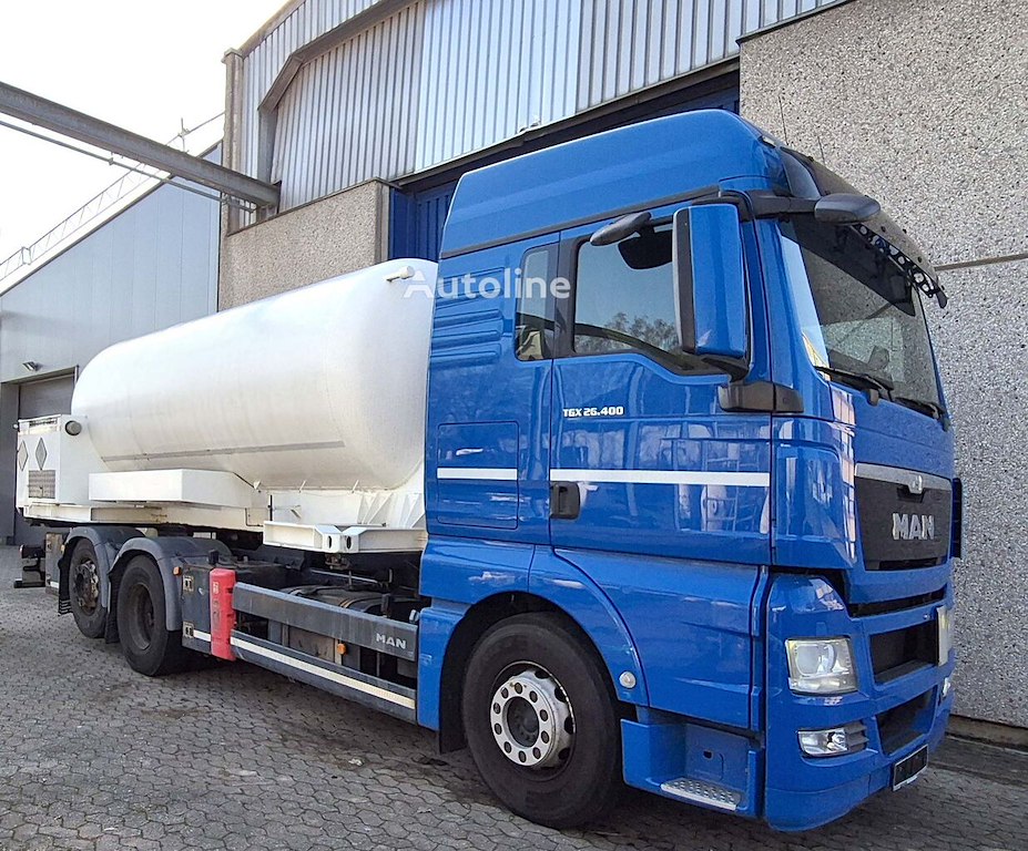 MAN Gas tank truck cryogenic used for oxygen, nitrogen, argon kamion za transport gasa