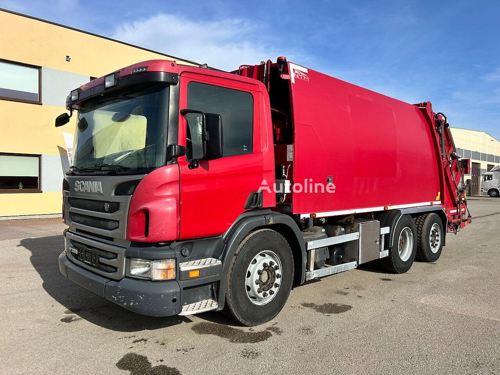Scania P320 6x2*4 EURO5 + NTM KG-2K 12+6m3 kamion za smeće