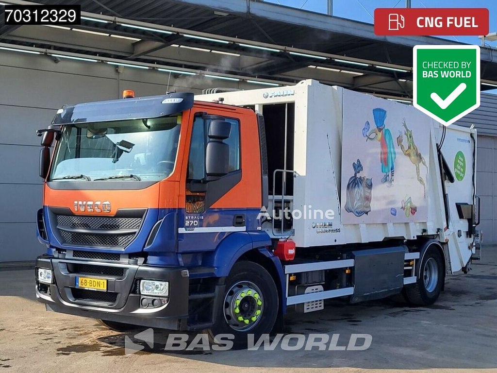 IVECO Stralis 270 Stralis 4X2 NL-Truck APK CNG! Engine FAUN Variopress kamion za smeće