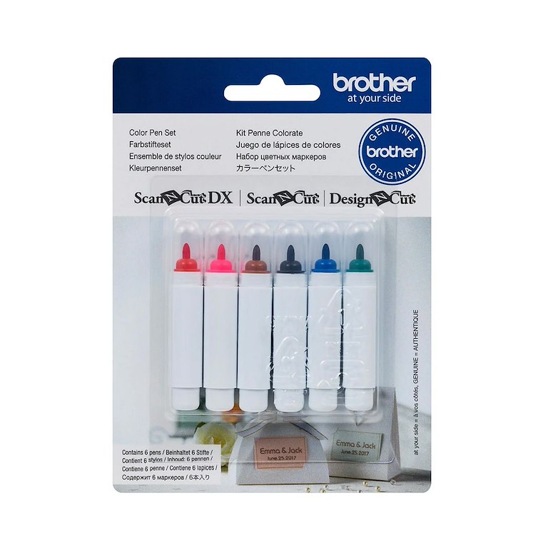 Brother CAPEN1 ScanNCut Colour Pens 6pcs