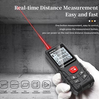 Laserski daljinomer 120m SK-120 Profesionalni