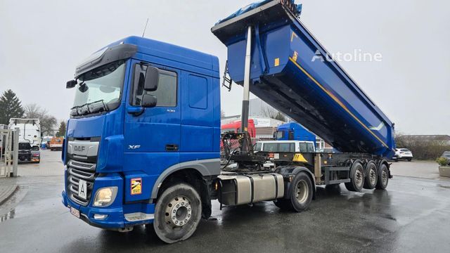 DAF XF 530 FT tegljač + poluprikolica kipera