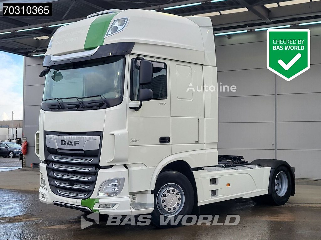 DAF XF 480 XF 4X2 SSC 2xTanks Standklima ACC tegljač