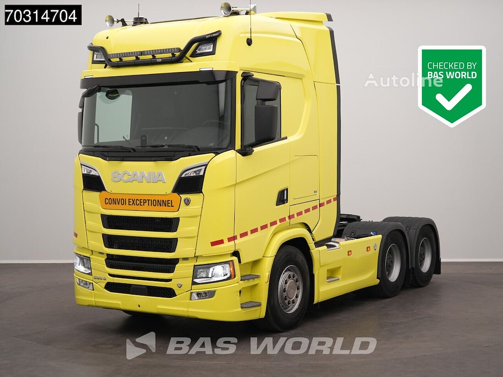 Scania S590 6X4 Full-Air Retarder 2xTanks Big-Axle Standklima Leder Nav tegljač