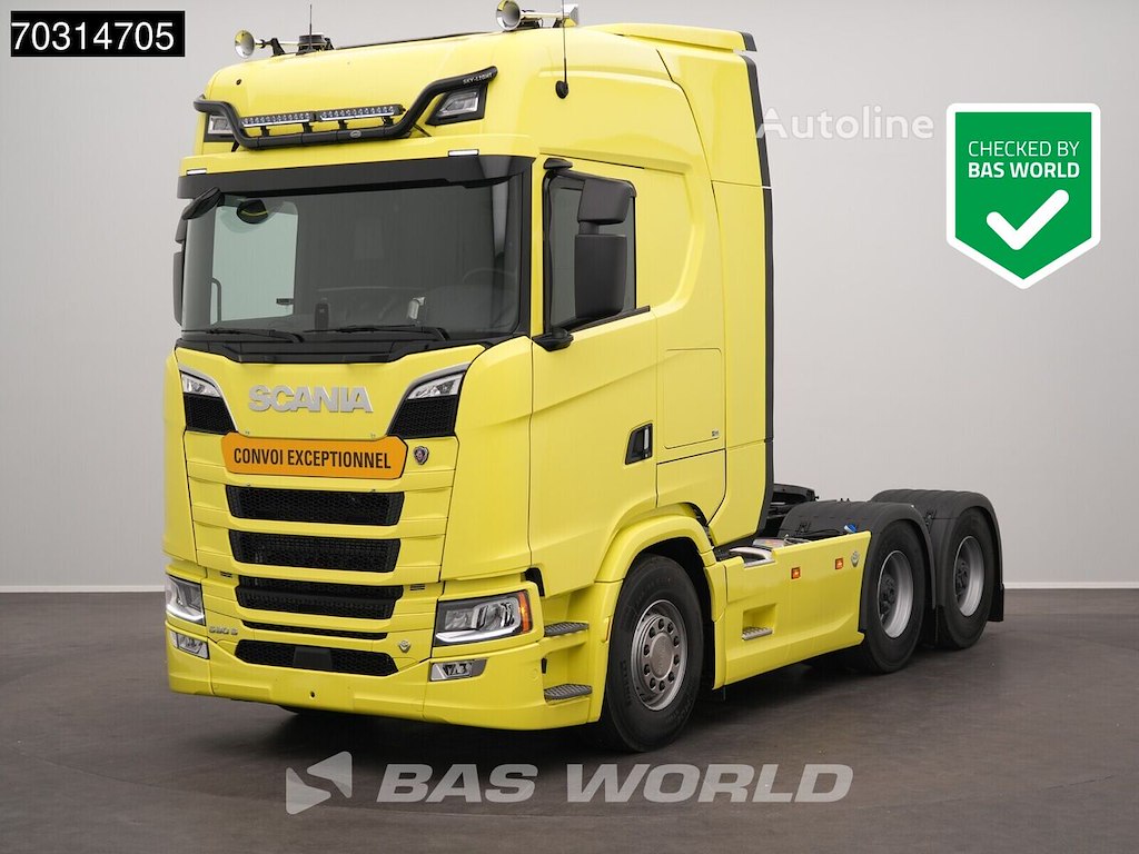 Scania S590 6X4 Full-Air Retarder 2xTanks Big-Axle Standklima Leder Nav tegljač