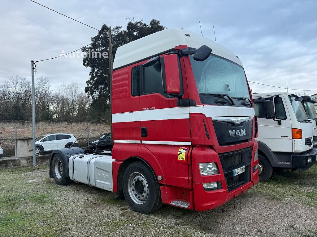 MAN TGX 18.480-motor averiado tegljač