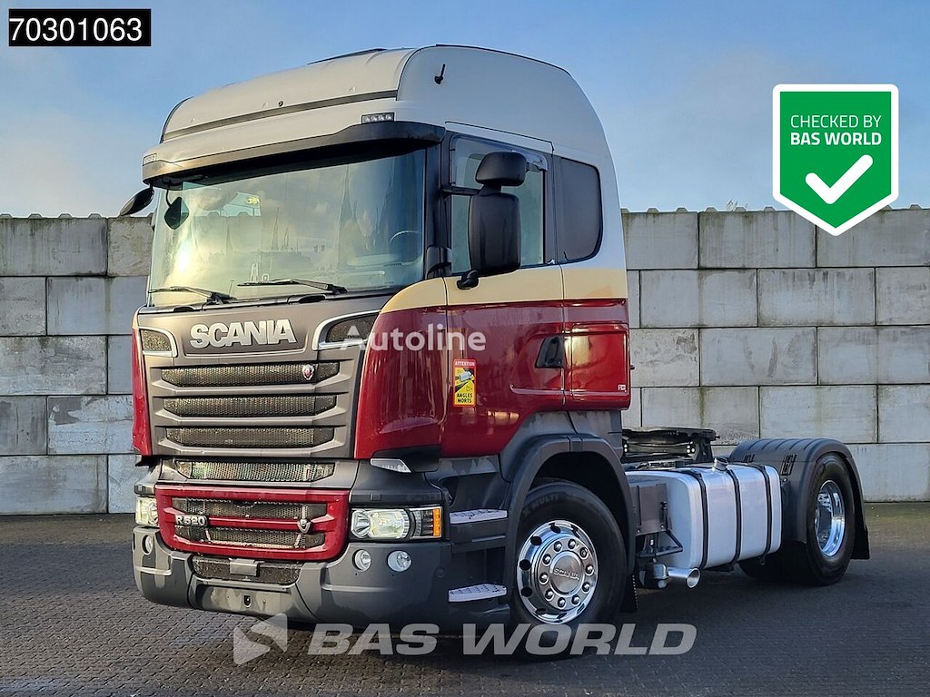 Scania R520 4X2 3-Pedals Retarder PTO 2x Tanks Full-Air Alcoa tegljač