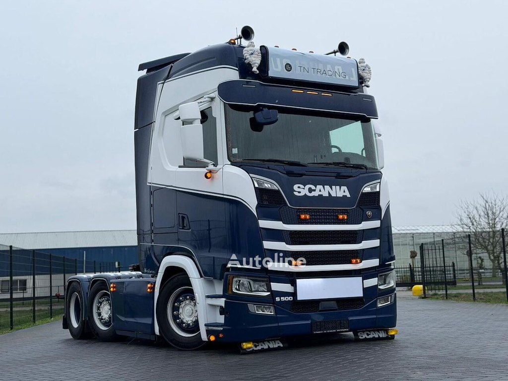 Scania S500 FULL AIR, 6X2/4, RETARDER, LEATHER, LED, FRIGO. tegljač