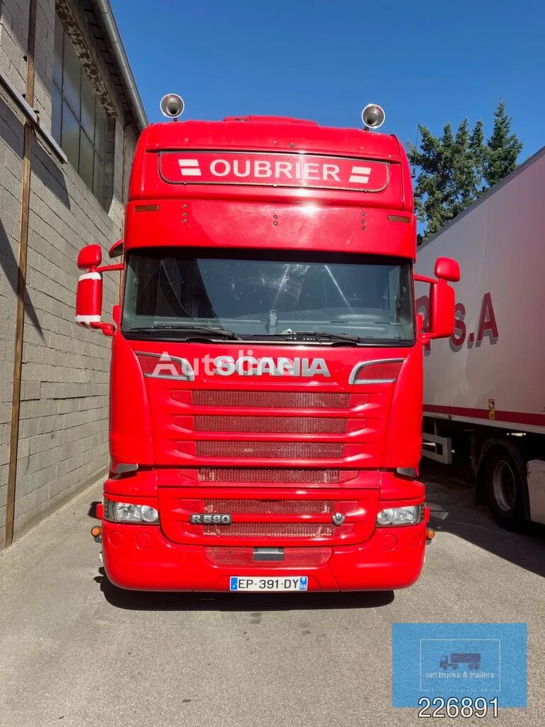 Scania R580 V8 4X2 TOPLINE RETARDER EURO 6 2017 tegljač