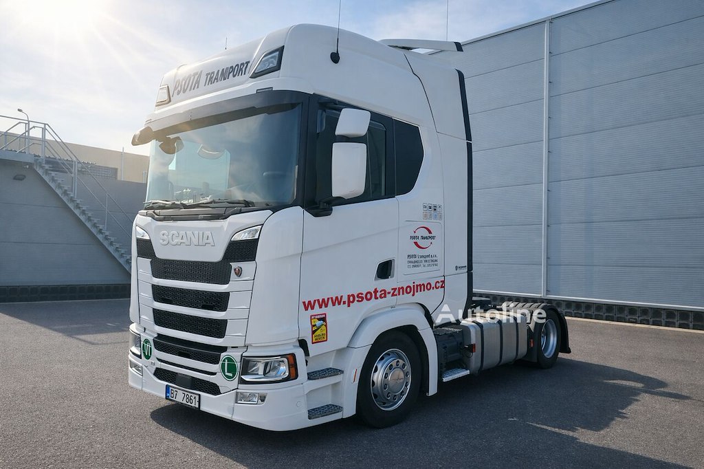 Scania S450, Topline, Retarder, NAVI, nezávislá klima tegljač