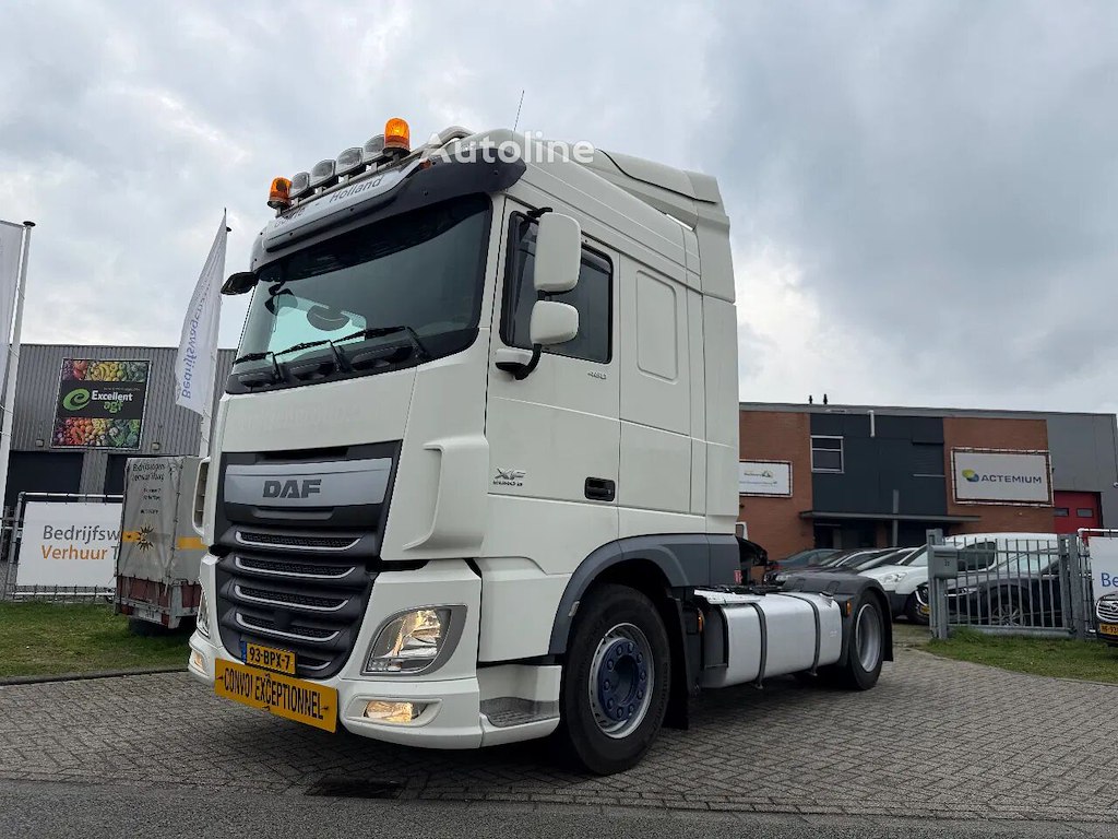 DAF XF 460 Mega Hefschotel / Hebeplatte / Lifting Fifth Wheel!! tegljač