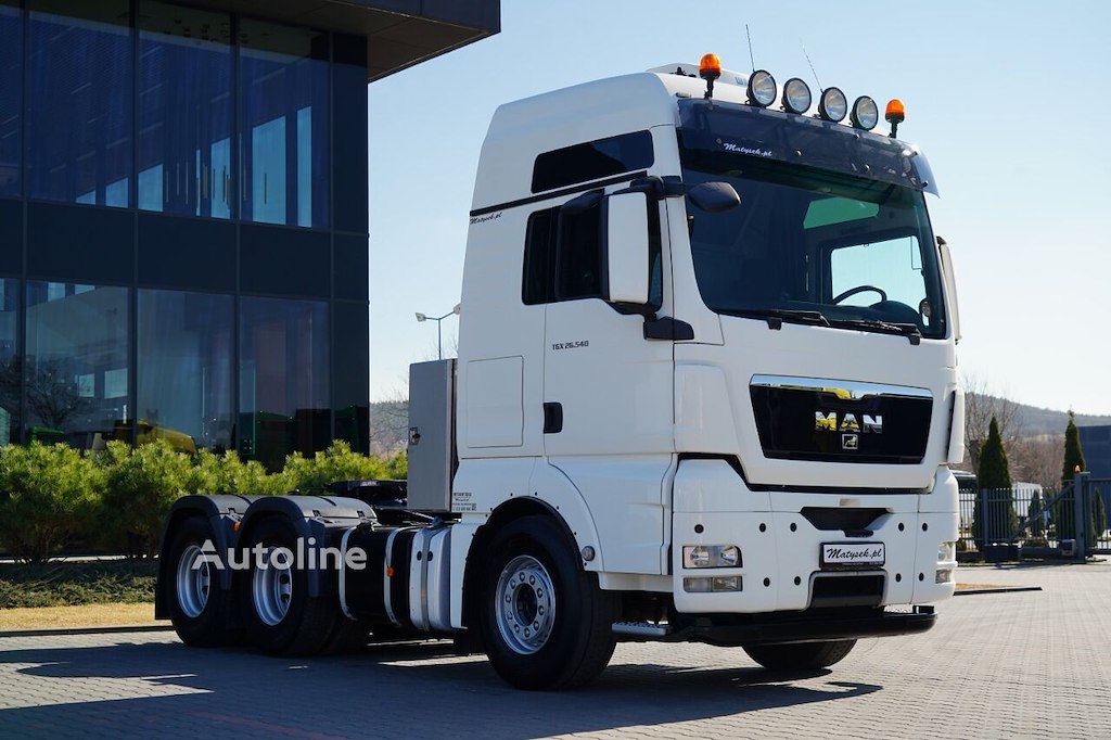 MAN TGX 33.540 / 6x4 / RETARDER / DMC: 100 TON / XXL / I-PARK COOL / tegljač