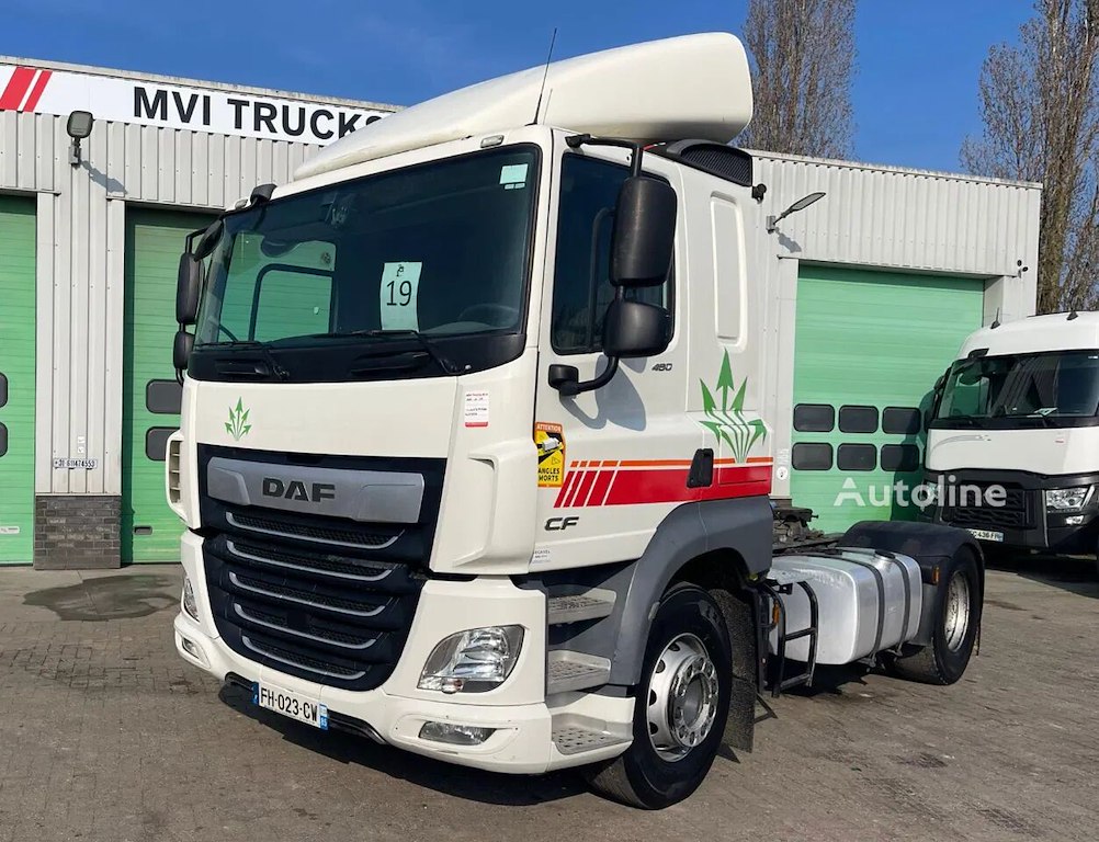 DAF CF 480 RETARDER, PTO tegljač