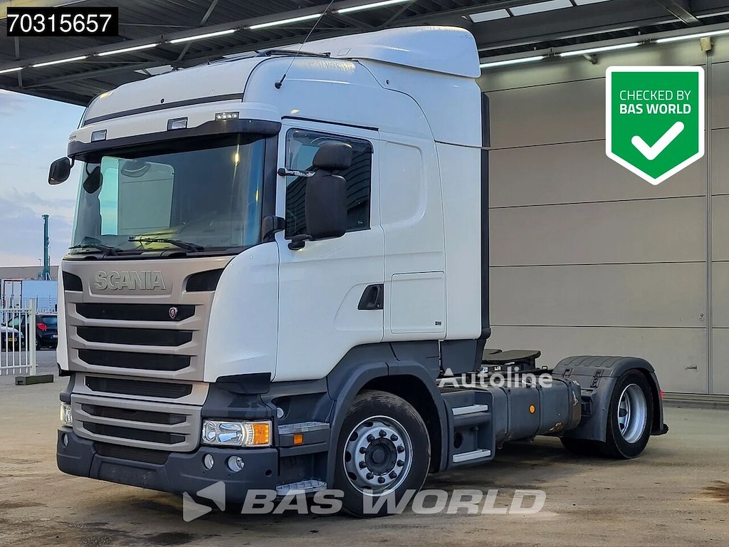 Scania R410 4X2 Mega Retarder Hebesattel 2xTanks tegljač