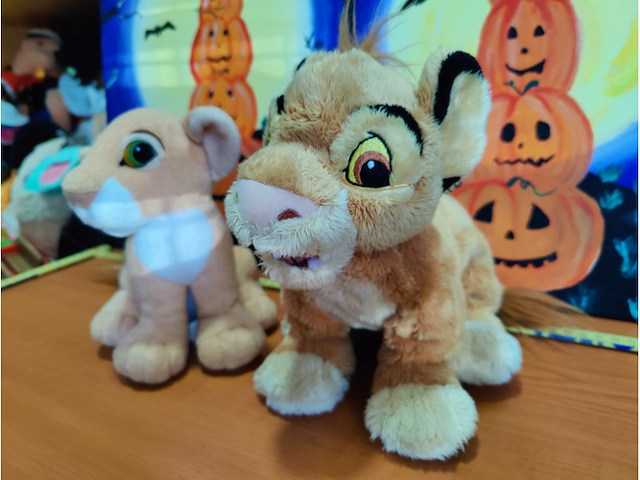 Lion King Simba i Nala Vintage Disney Kralj Lavova