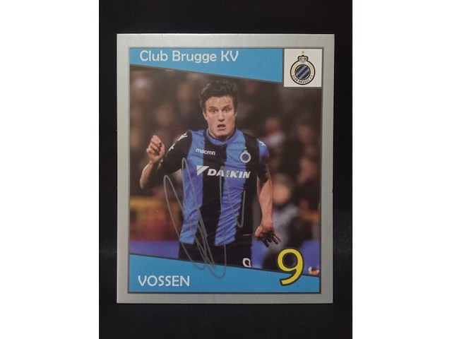 UEFA C.L. 19/20 kartica Vossen (Club Brugge KV)