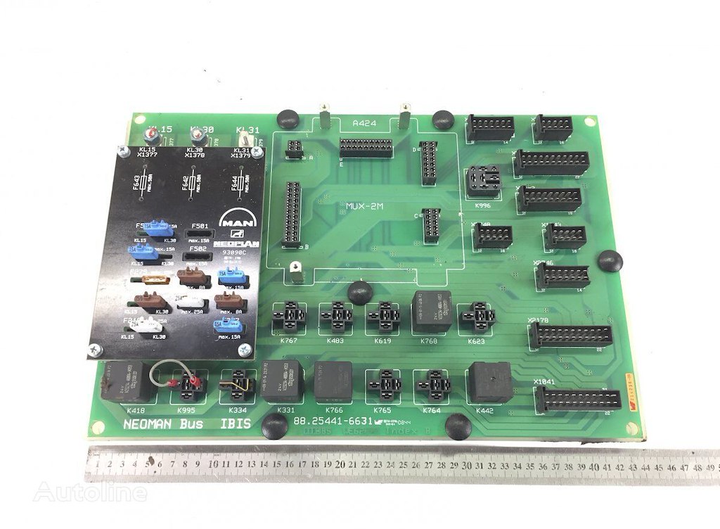 MAN LIONS CITY A23 (01.96-12.11) 88.25441-6631 elektronska ploča za MAN Lion's bus (1991-) kamiona