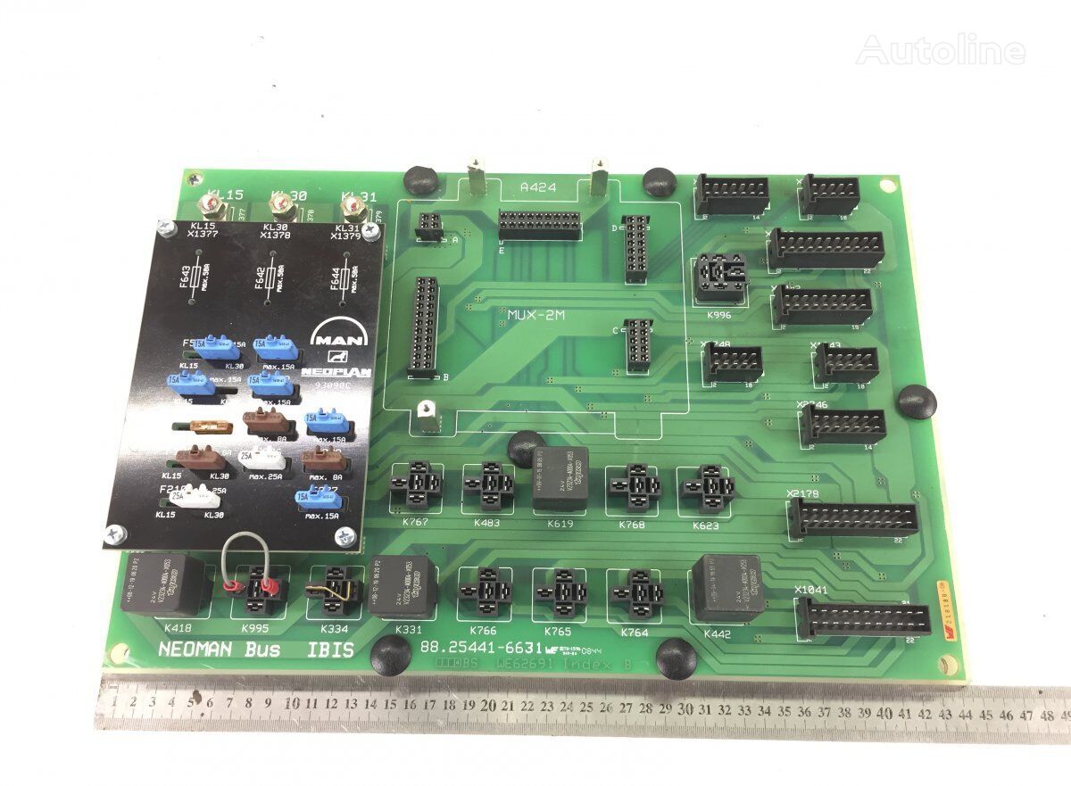 MAN LIONS CITY A23 (01.96-12.11) 88.25441-6631 elektronska ploča za MAN Lion's bus (1991-) autobusa