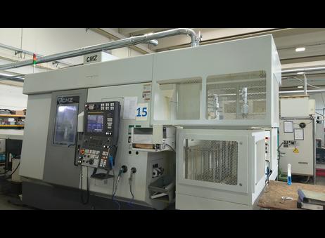 CNC viševreteni strug CMZ CMZ TTL-66-66 T1Y T2Y con Gantry – Fanuc 31iB S2