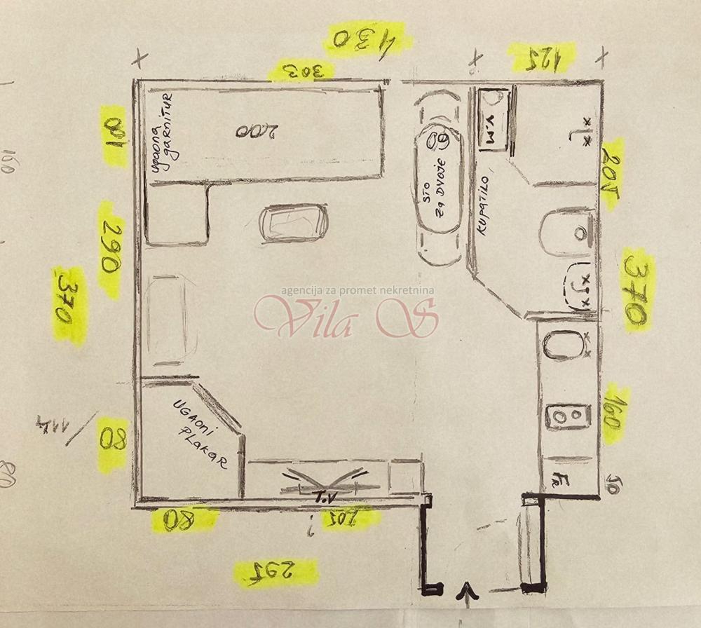 Hadzi Popovac. Preradovićeva.Odlična garsonjera. 18m2 ID#1431
50.000 €