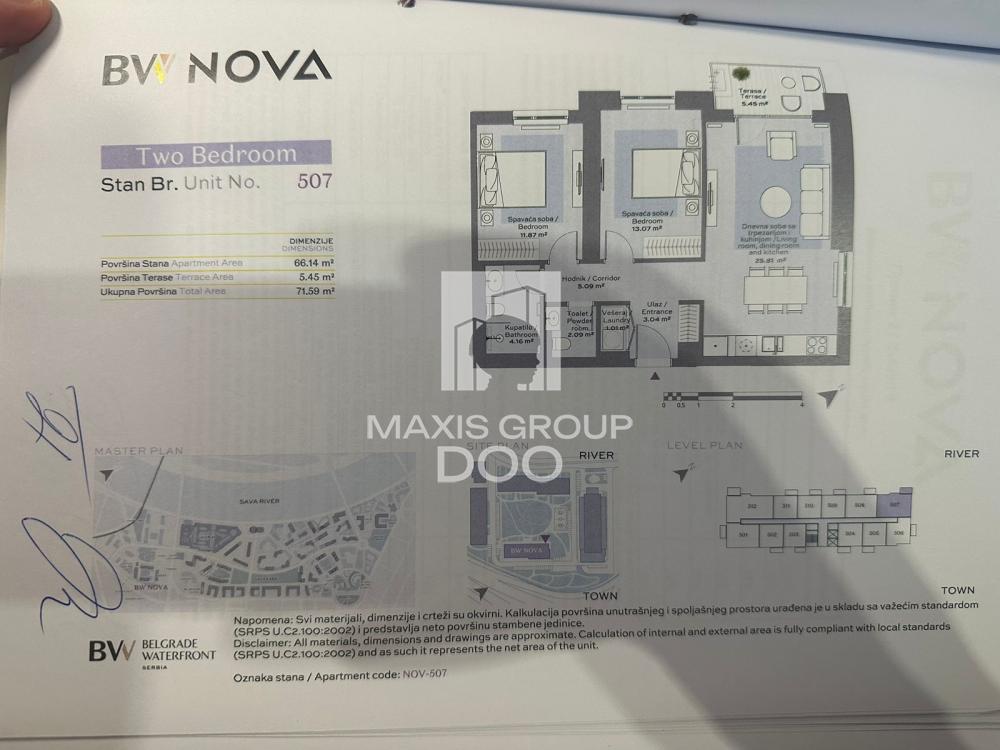 po kupovnoj ceni BW Nova 3.0 od 71,59m2 u izgradnji ID#1786
285.000 €