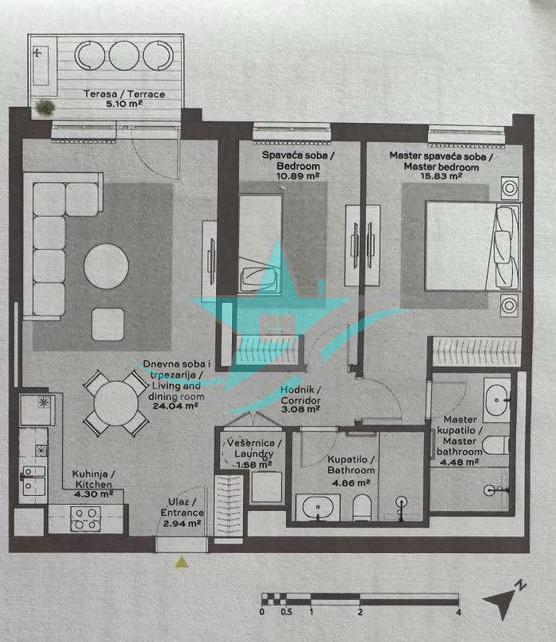 BW - Lumia, prodaja 3,0 stana sa gar.mestom ID#1241
300.000 €
