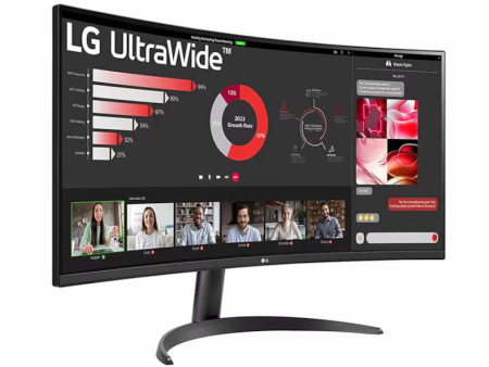 Monitor LG 34WR50QK-B.AEU 34''VA,21:9,zakrivljen3440x1440100Hz5ms GtGHDMIx2,DPcrna' ( '34WR50QK-B.AEU' )