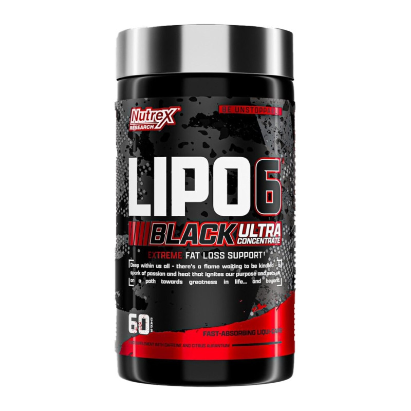 LIPO 6 BLACK 60 KAPSULA - NUTREX