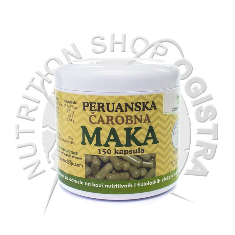 MACA 150 kapsula -Peruanska carobna MACA