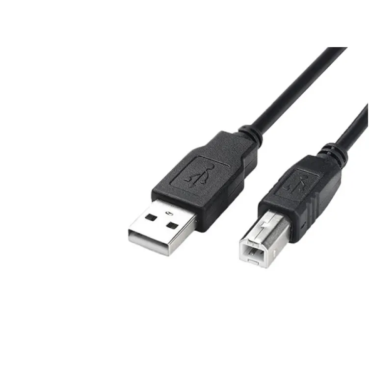 USB kabl ZA ŠTAMPAČE/USB 2.0 (tip A -muški) - USB 2.0 (tip B) /dužina 2m/crni/poli bag