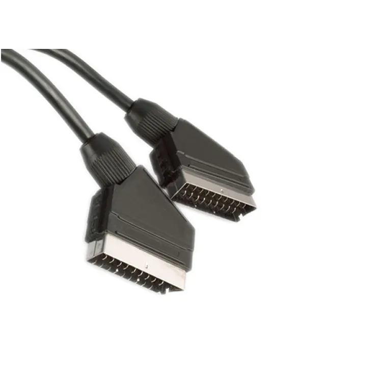 Xwave SCART na SCART 1,5m Audio-Video Kabl M-M crni