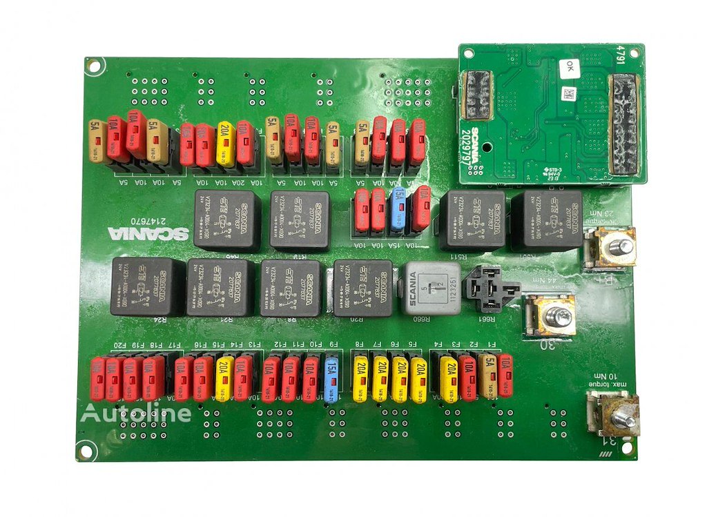 Scania K-Series (01.12-) 2147672 2147670 elektronska ploča za Scania K,N,F-series bus (2006-) autobusa