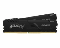 KINGSTON DIMM DDR4 32GB (2x16GB kit) 3200MTs KF432C16BBK232 Fury Beast Black