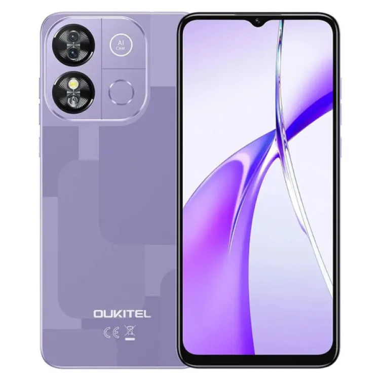 Oukitel C57 pro purple Smartphone4G/4+12 GB/128GB/4300mAh/13MP/Android14