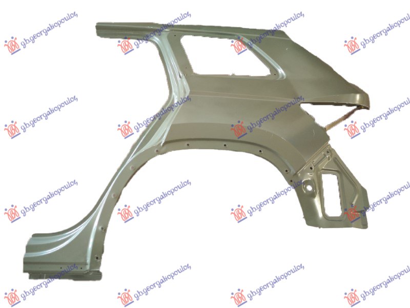 ZADNJI BLATOBRAN Leva str. SKODA KODIAQ I 2016-2021 (NS6/NS7/NV7) (OEM: 565809601C)